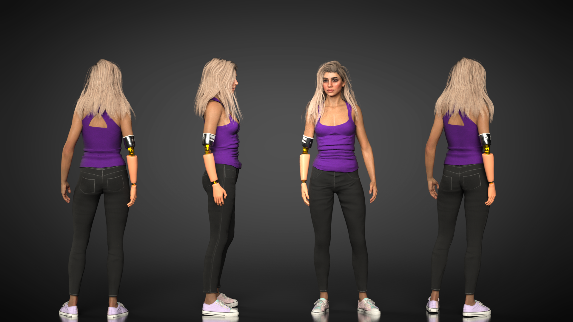Prosthetic & Amputation Kit - Character Creator/Outfit - Reallusion ...