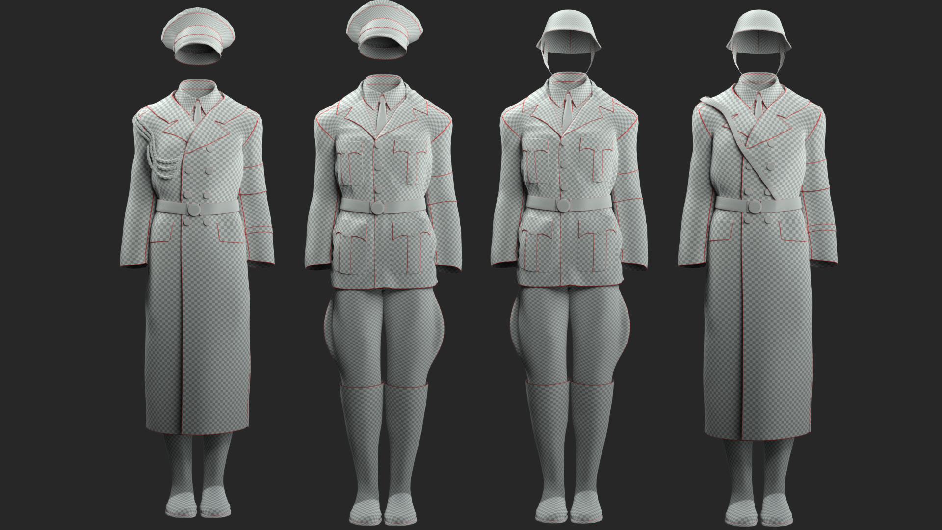 WWII German - Character Creator/Outfit - Reallusion Content Store