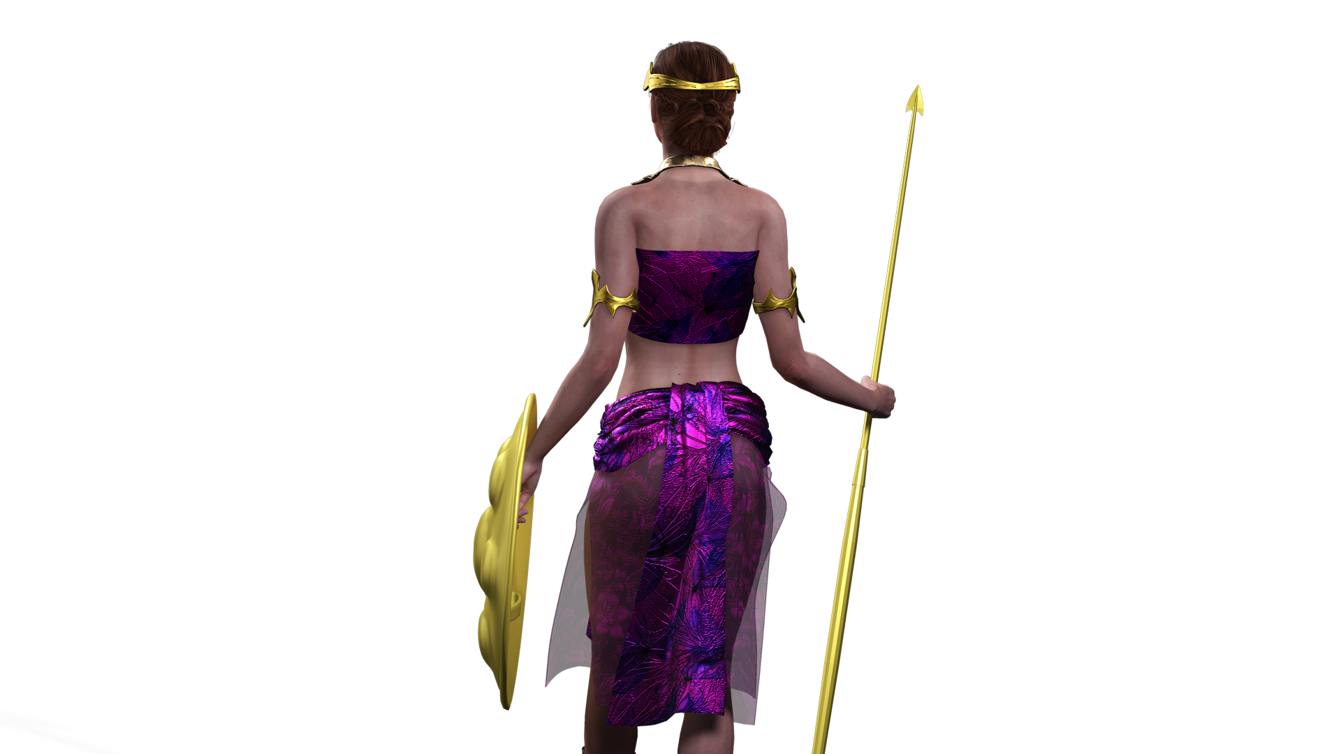 Athena Godess Of War Outfits - Character Creator/Outfit - Reallusion ...