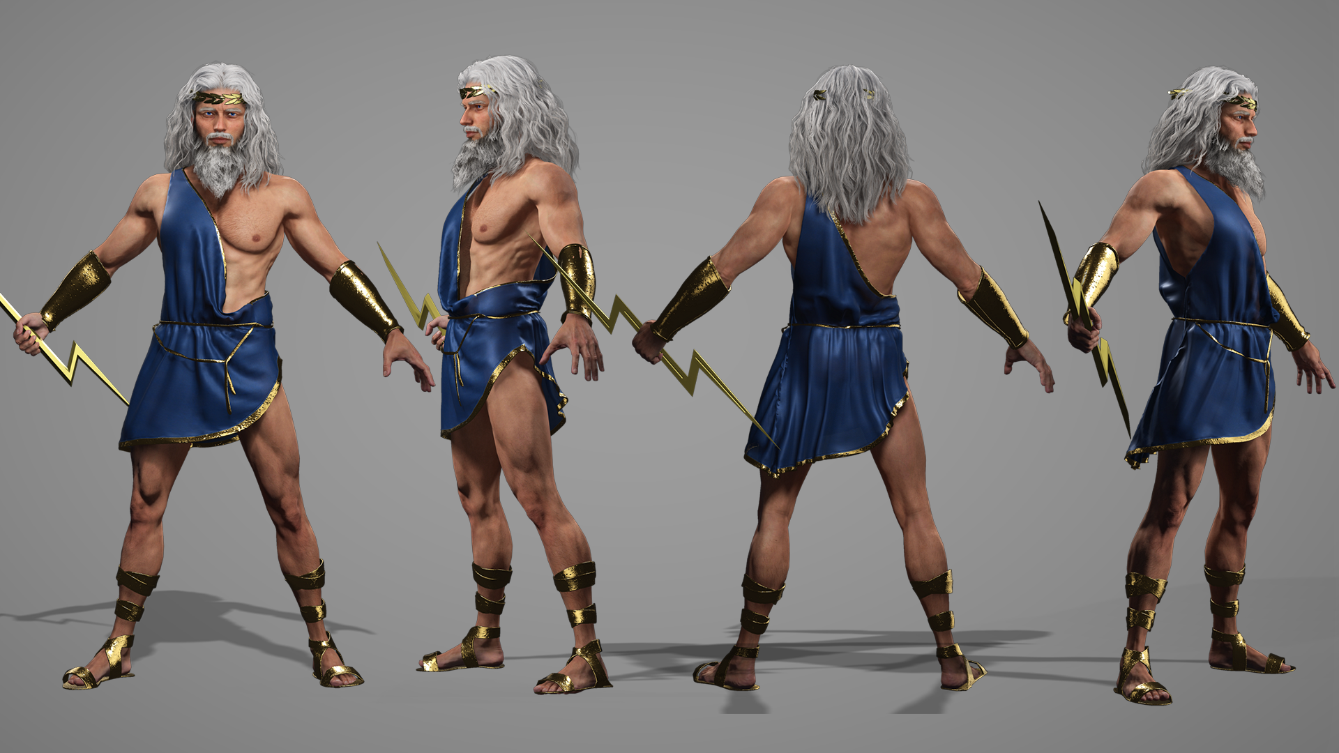 Zeus Outfits - Character Creator/Outfit - Reallusion Content Store