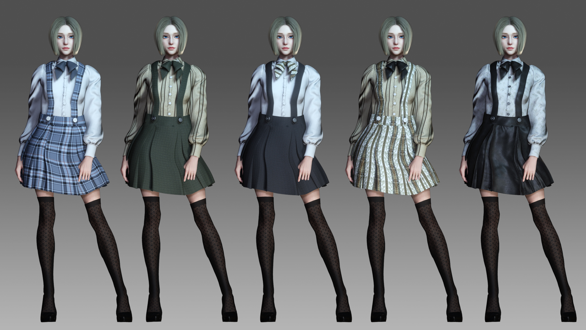 School uniform - Character Creator/Outfit - Reallusion Content Store
