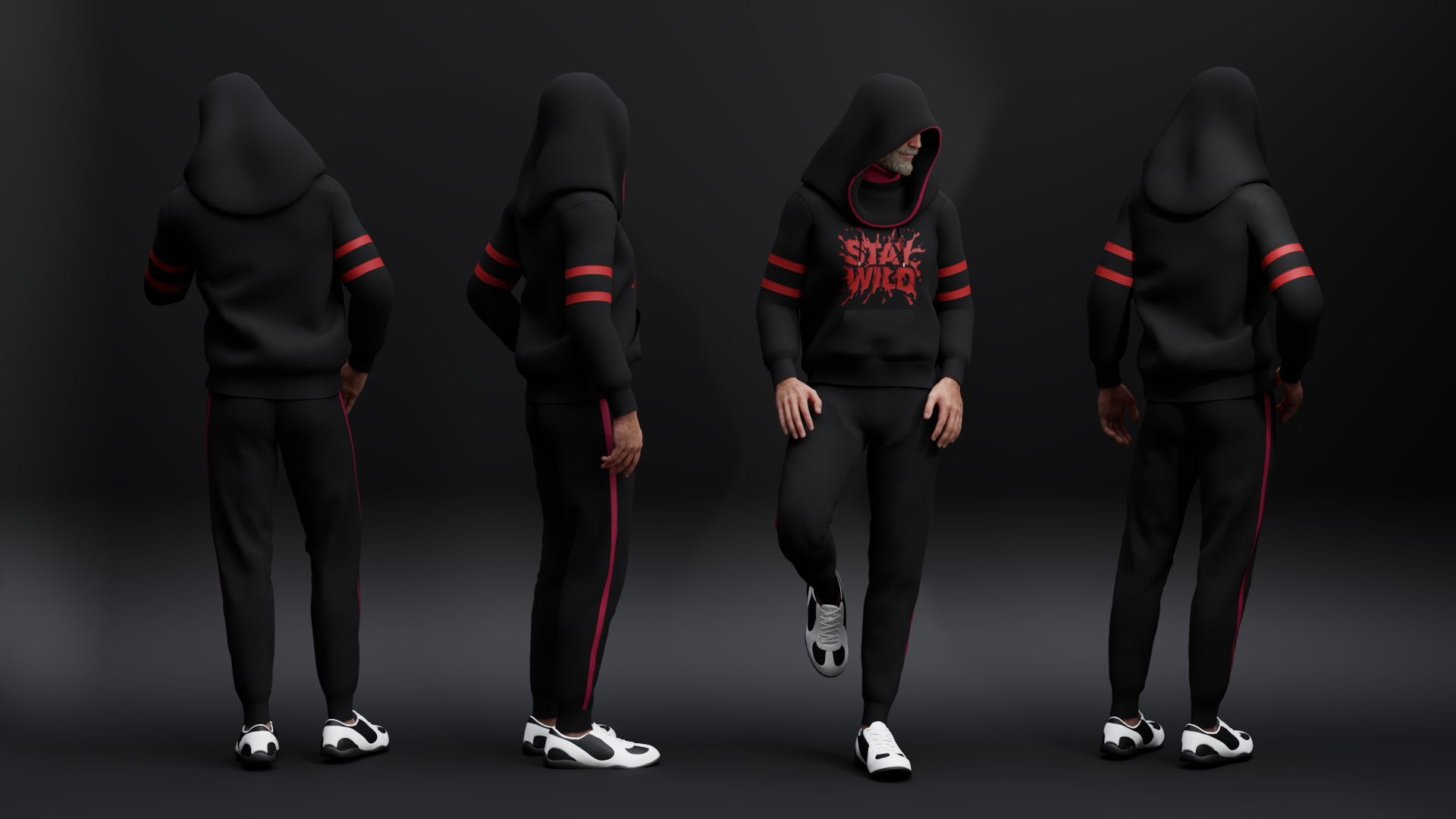 Hoodie & Jogger - Character Creator/Outfit - Reallusion Content Store