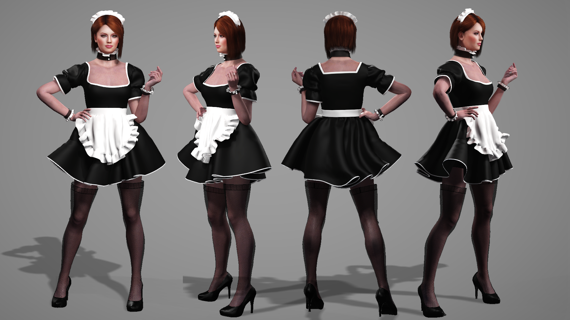 Maid's Outfits - Character Creator/Outfit - Reallusion Content Store