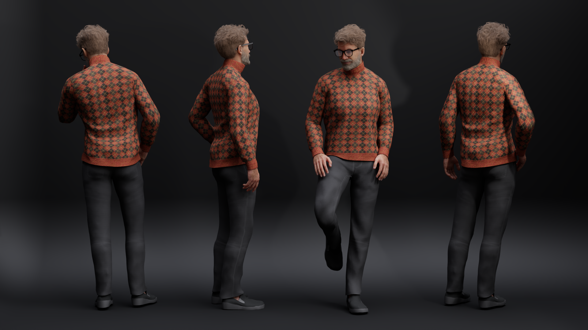 SS Shirt & Turtleneck - Character Creator/Outfit - Reallusion Content Store