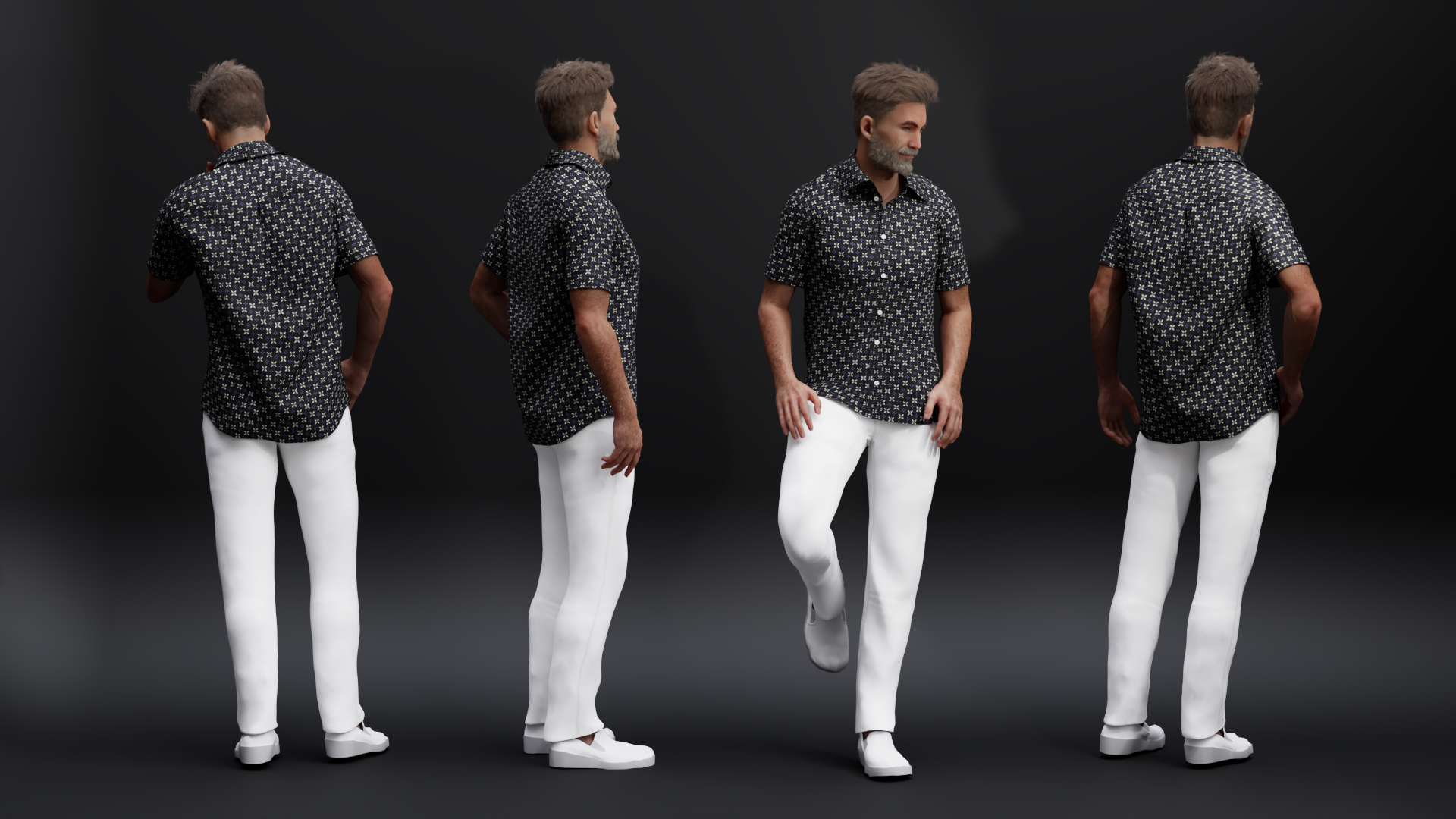 SS Shirt & Turtleneck - Character Creator/Outfit - Reallusion Content Store