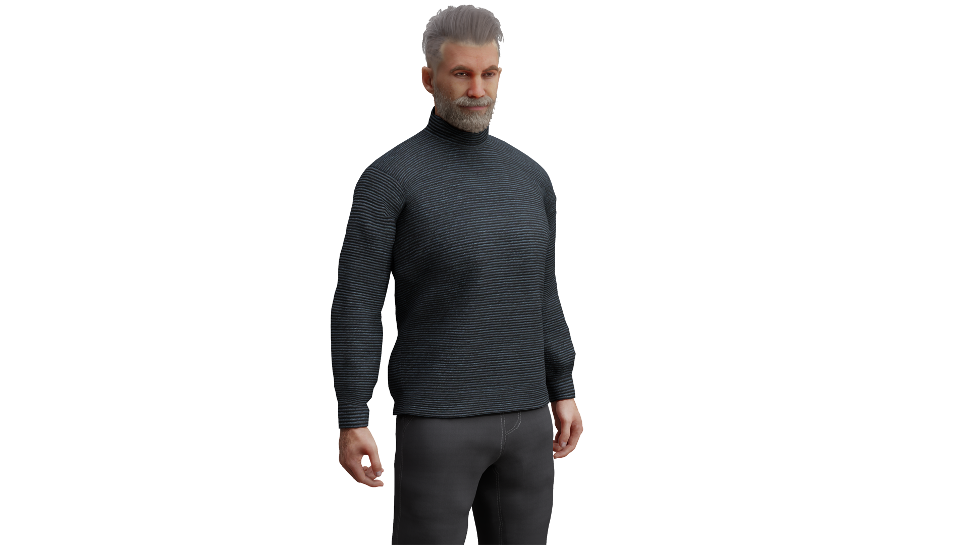SS Shirt & Turtleneck - Character Creator/Outfit - Reallusion Content Store