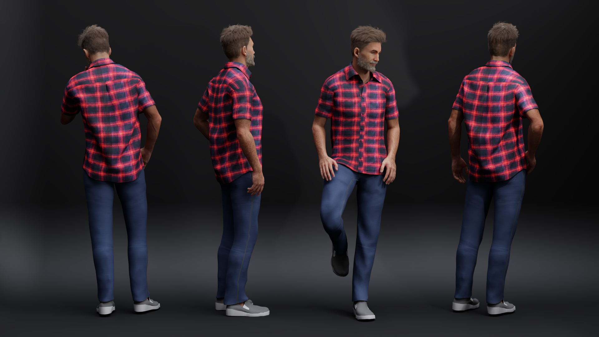 SS Shirt & Turtleneck - Character Creator/Outfit - Reallusion Content Store