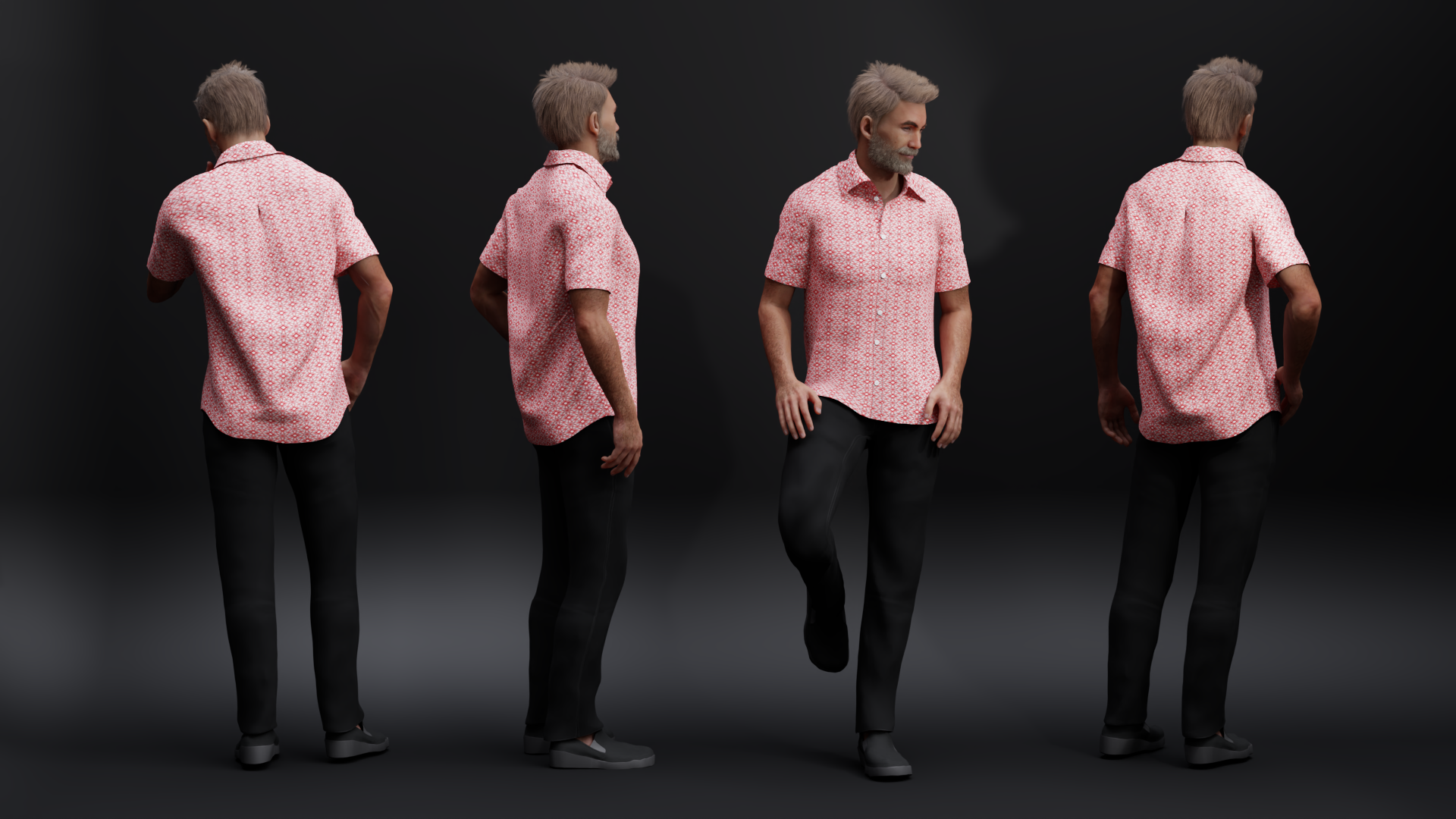 SS Shirt & Turtleneck - Character Creator/Outfit - Reallusion Content Store