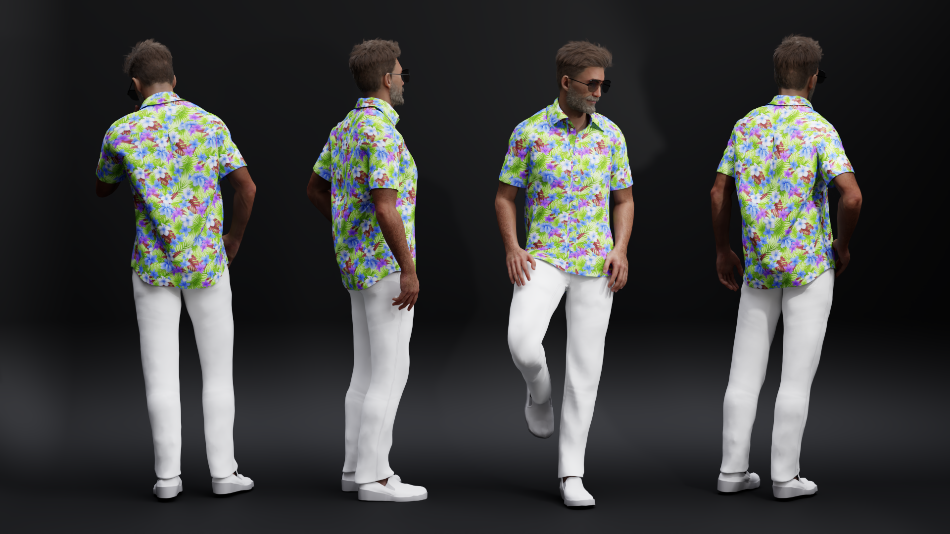 SS Shirt & Turtleneck - Character Creator/Outfit - Reallusion Content Store