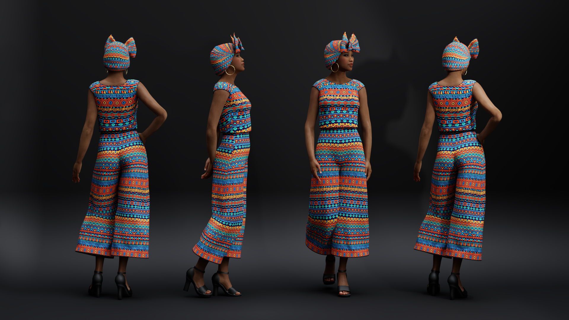African Modern Female - Character Creator/Outfit - Reallusion Content Store