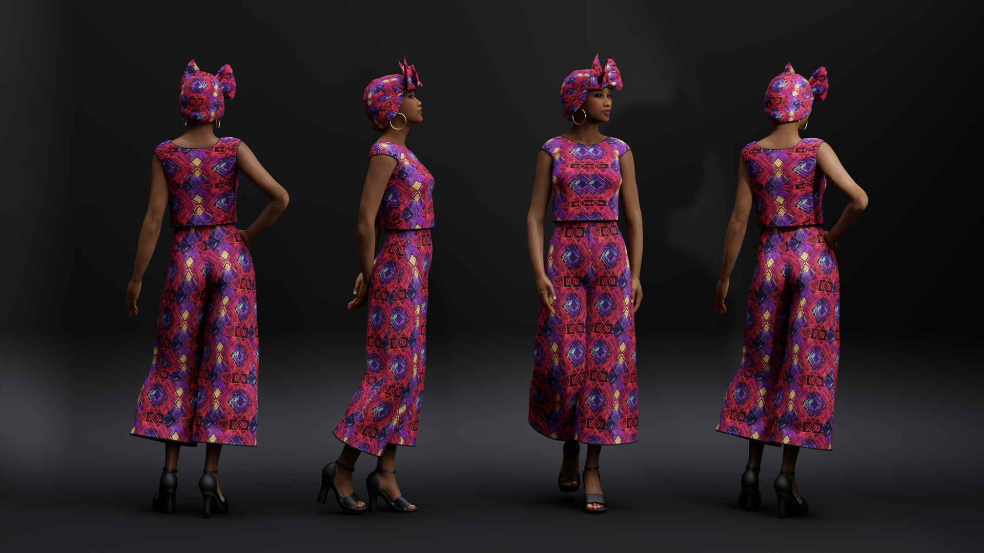 African Modern Female - Character Creator/Outfit - Reallusion Content Store