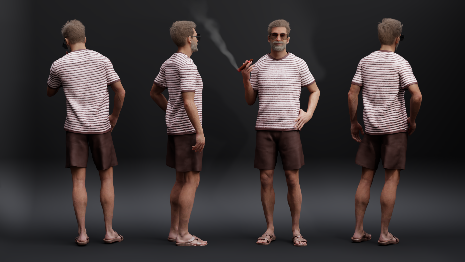 Kevin Basics Combo - Character Creator/Outfit - Reallusion Content Store