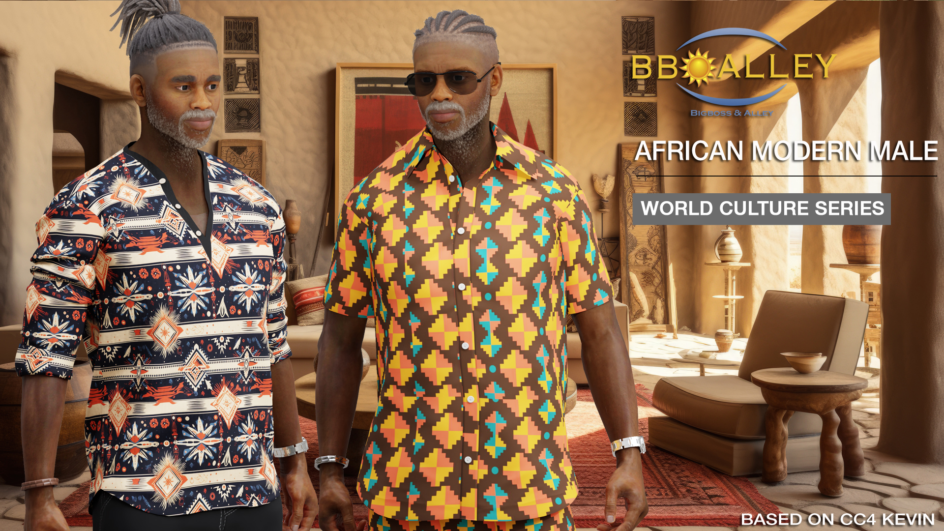 African Modern Male - Character Creator/Outfit - Reallusion Content Store