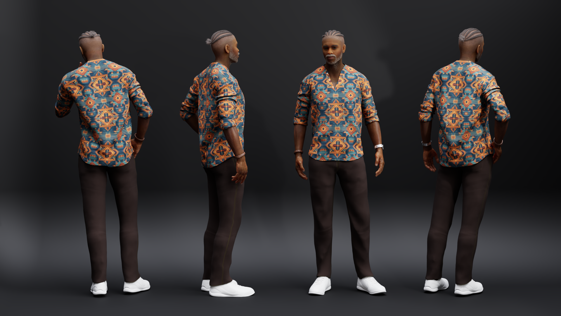 African Modern Male - Character Creator/Outfit - Reallusion Content Store