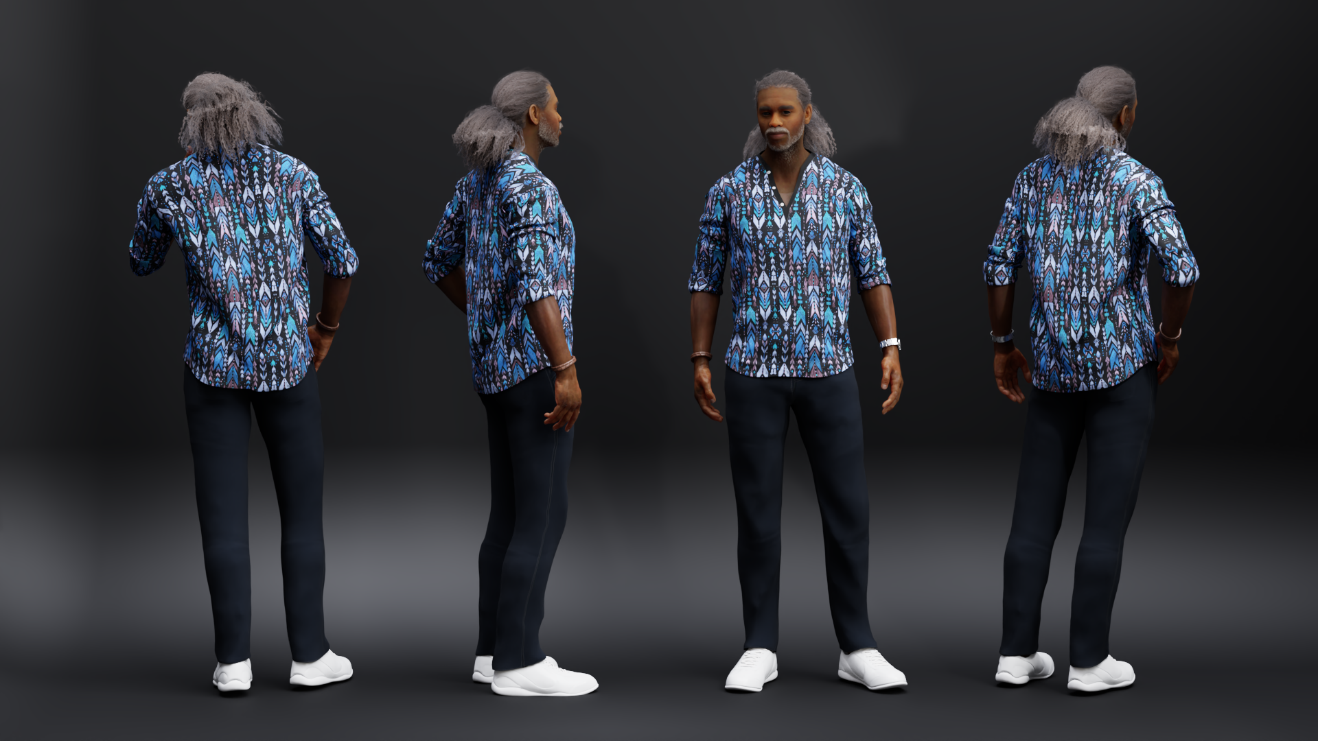 African Modern Male - Character Creator/Outfit - Reallusion Content Store