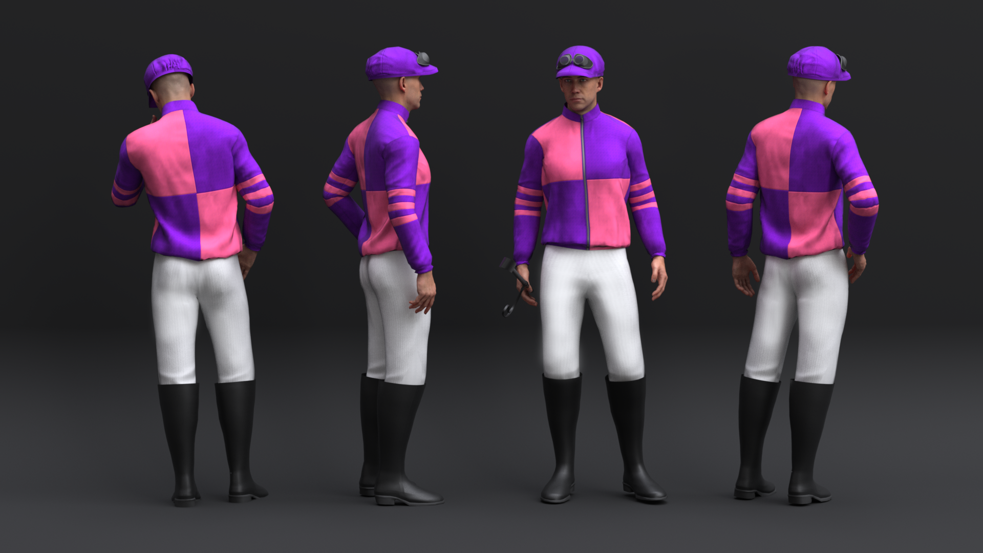 Kevin Jockey - Character Creator/Outfit - Reallusion Content Store