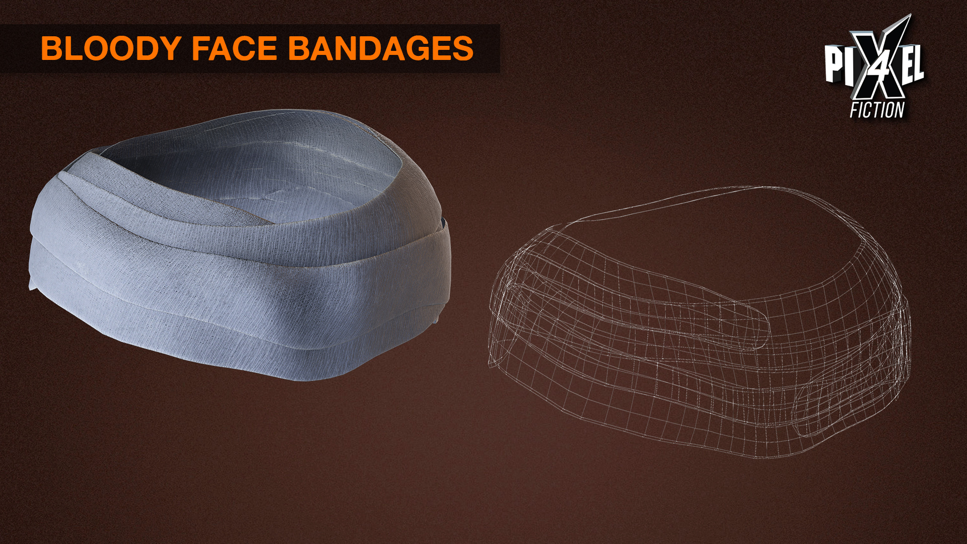 Bloody Face Bandages - Character Creator/Outfit - Reallusion Content Store