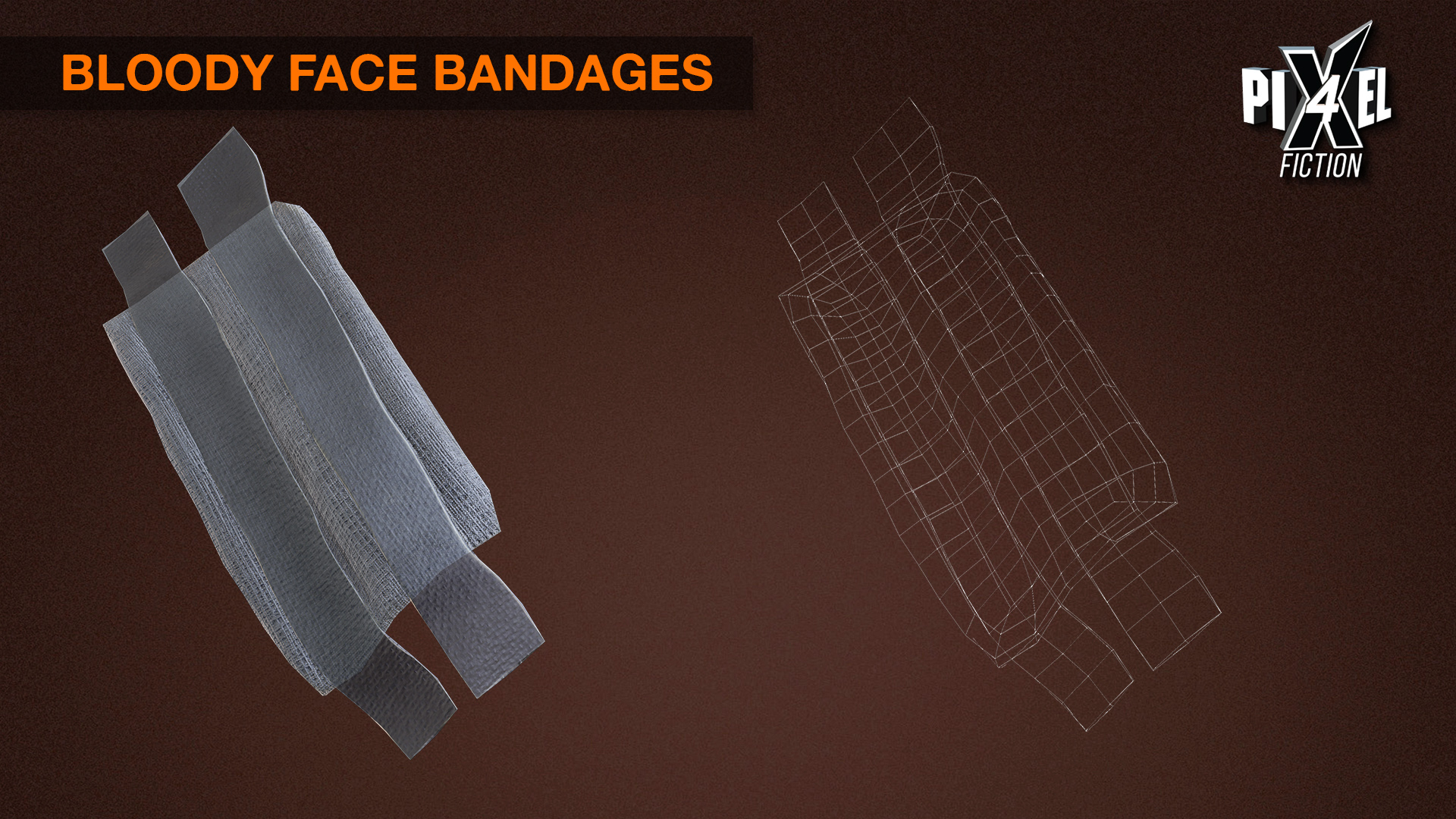 Bloody Face Bandages - Character Creator/Outfit - Reallusion Content Store