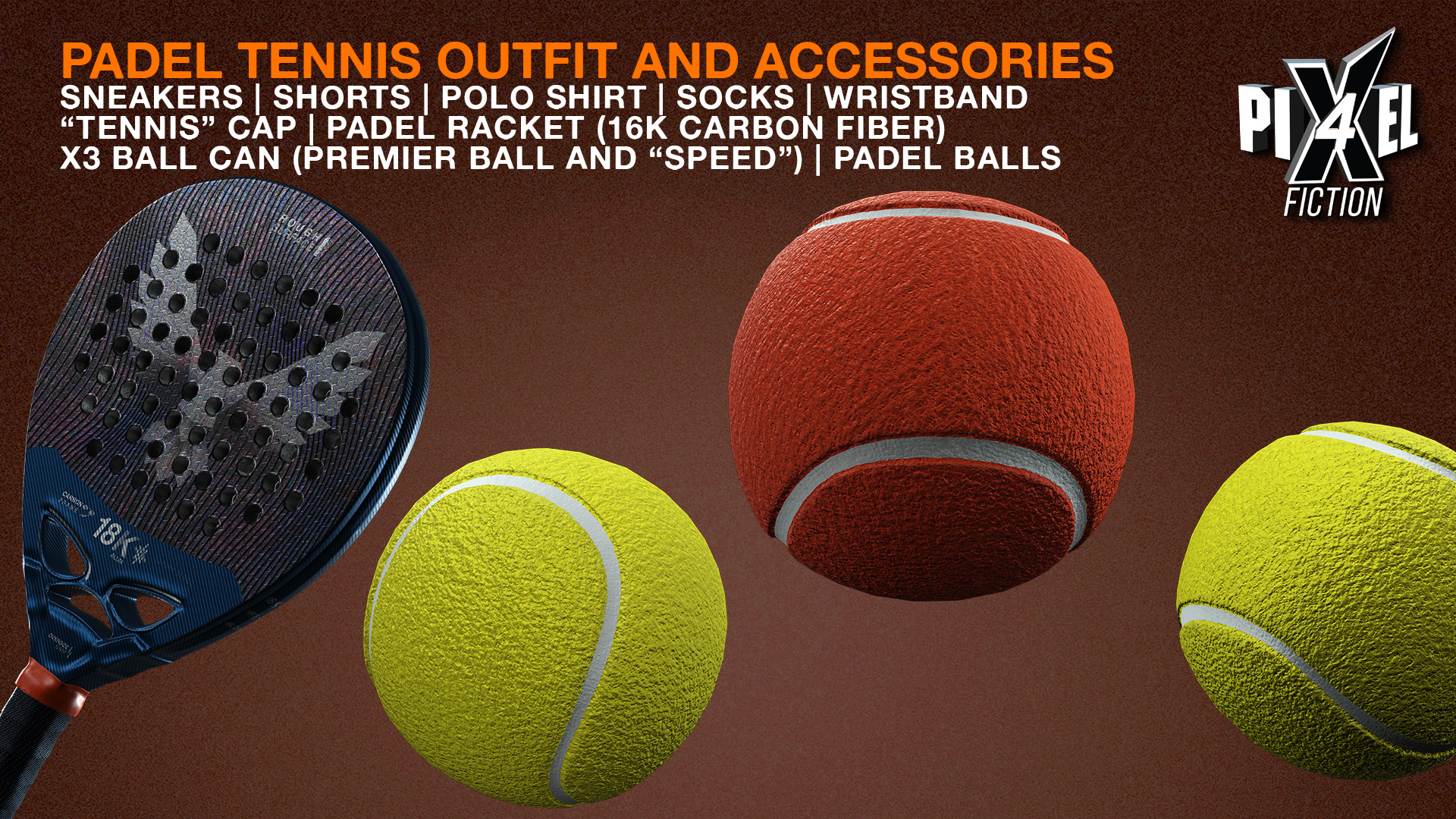 Padel Full Outfit for Men - Character Creator/Outfit - Reallusion ...