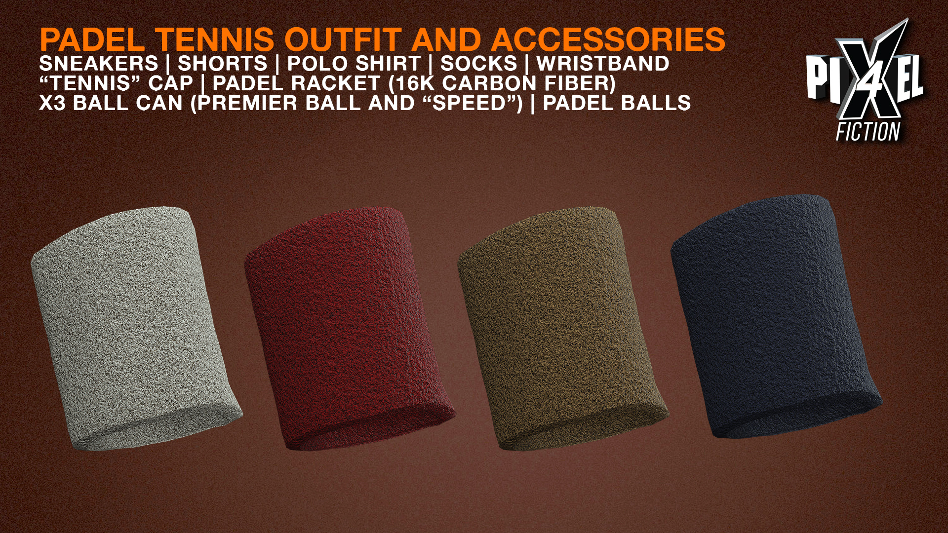 Padel Full Outfit for Men - Character Creator/Outfit - Reallusion ...