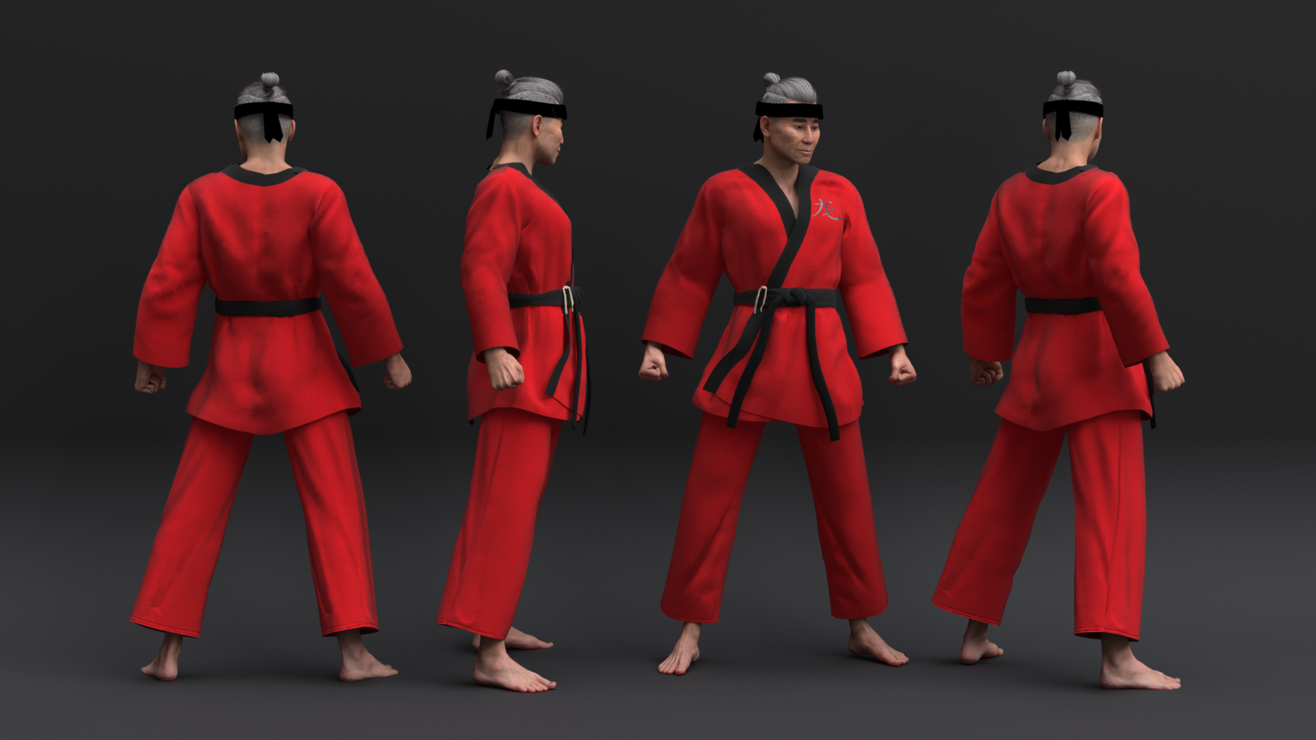 Kevin Martial Arts - Character Creator/Outfit - Reallusion Content Store