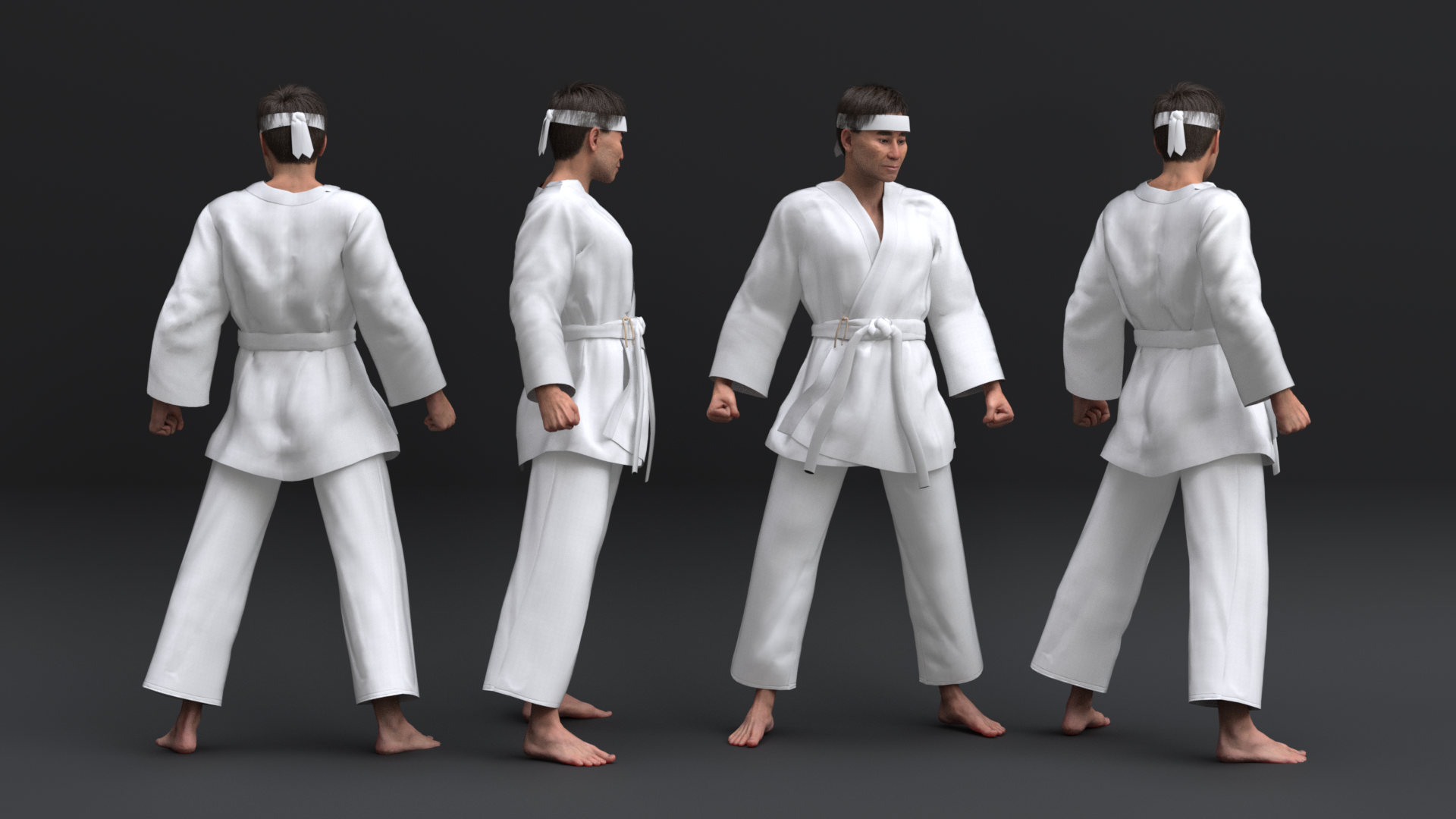 Kevin Martial Arts - Character Creator/Outfit - Reallusion Content Store