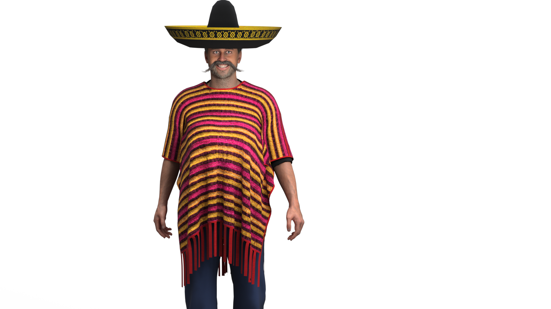 Kevin Mexican - Character Creator/Outfit - Reallusion Content Store