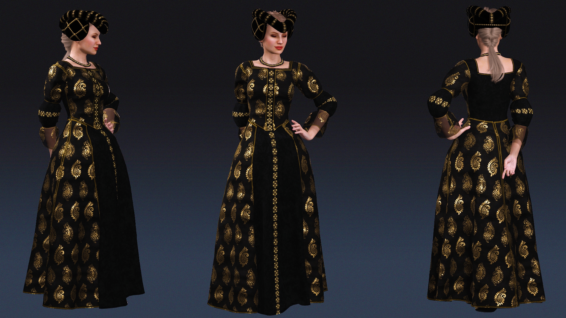 Renaissance Outfit_M1 - Character Creator/Outfit - Reallusion Content Store