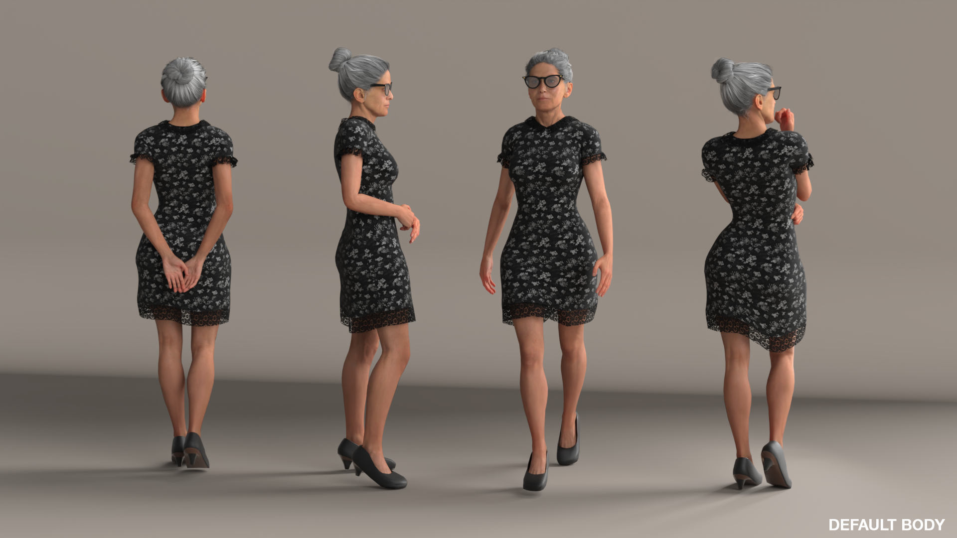 Susan Casual Dress - Character Creator/Outfit - Reallusion Content Store