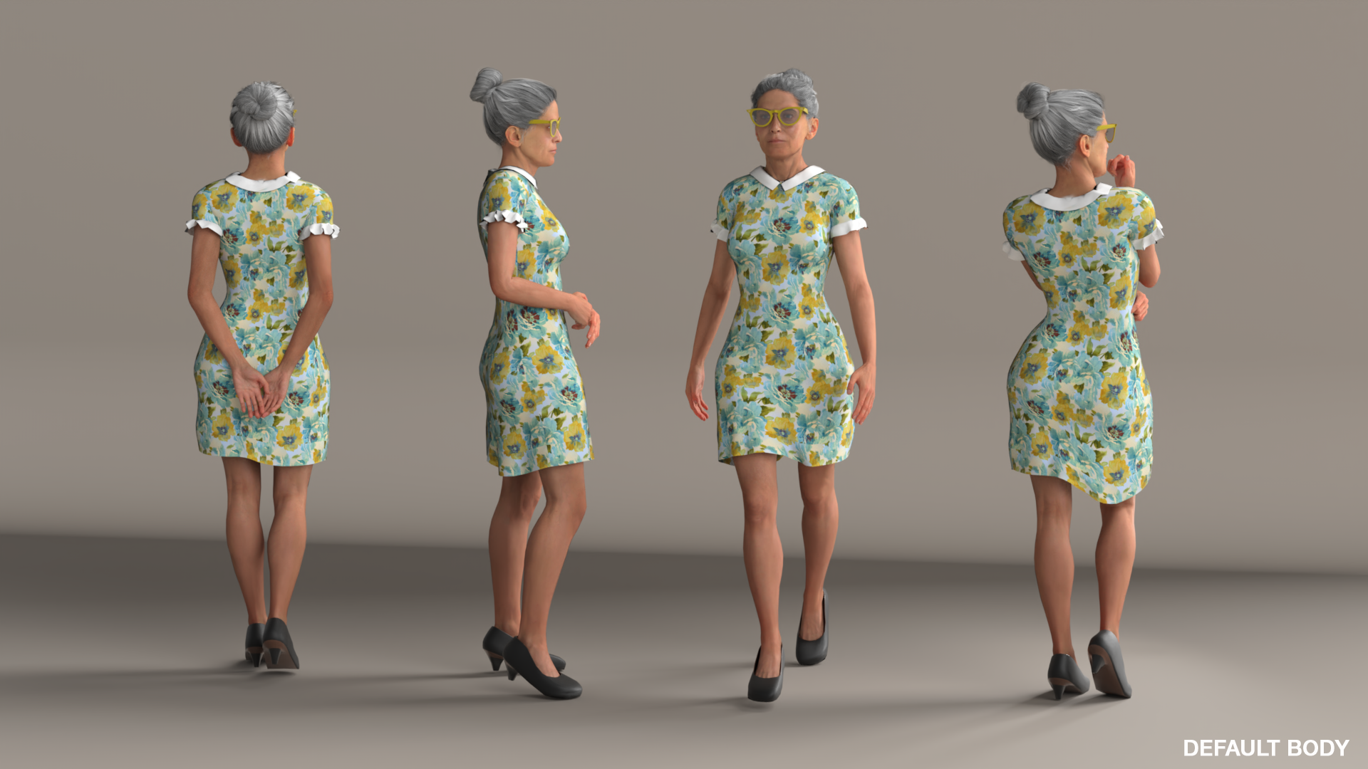 Susan Casual Dress - Character Creator/Outfit - Reallusion Content Store