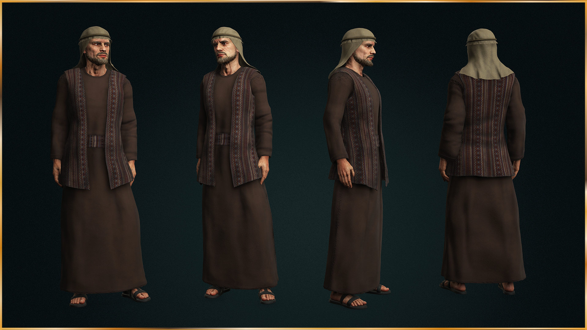 Biblical Shepherd - Character Creator/Outfit - Reallusion Content Store