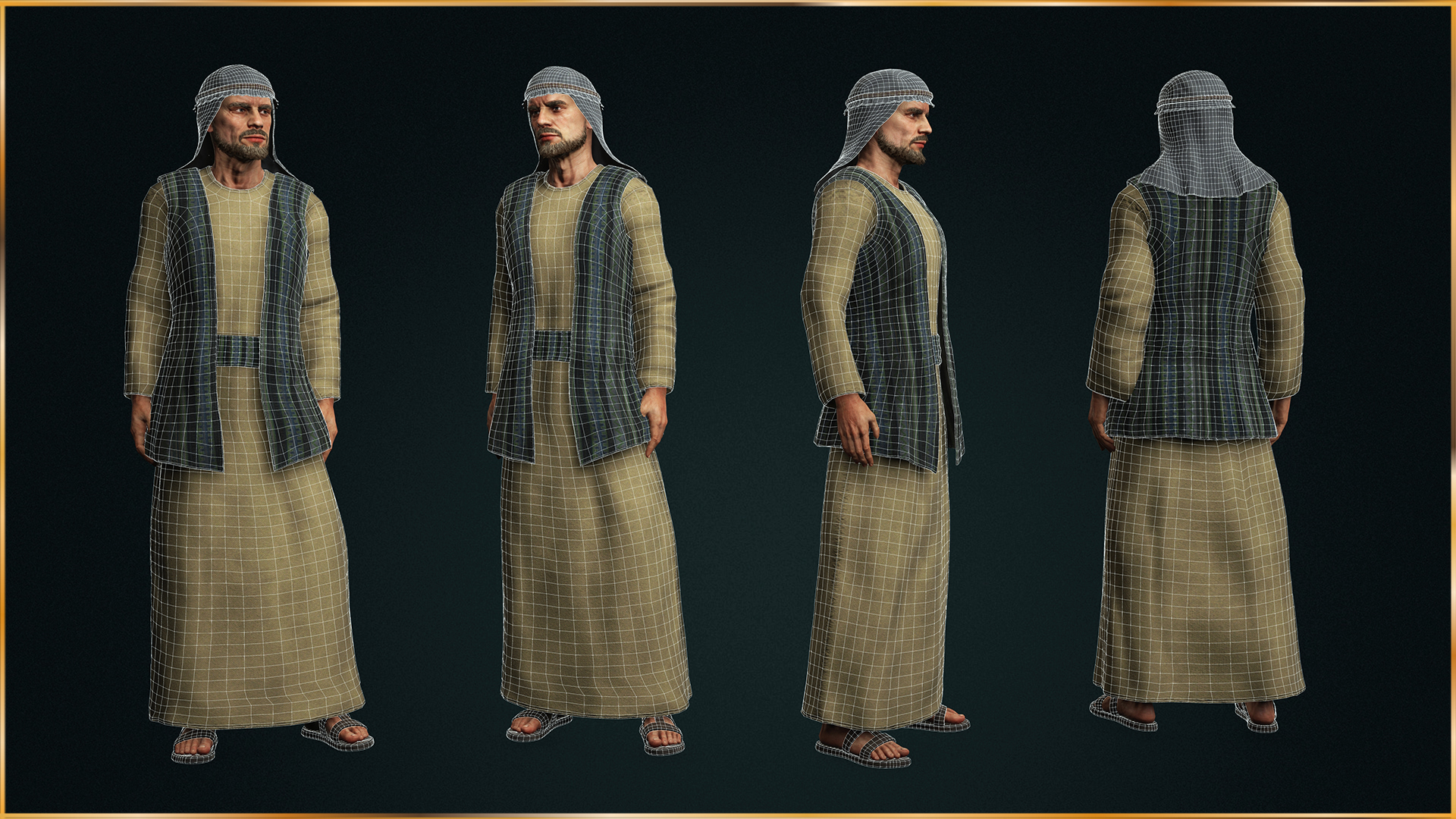 Biblical Shepherd - Character Creator/Outfit - Reallusion Content Store