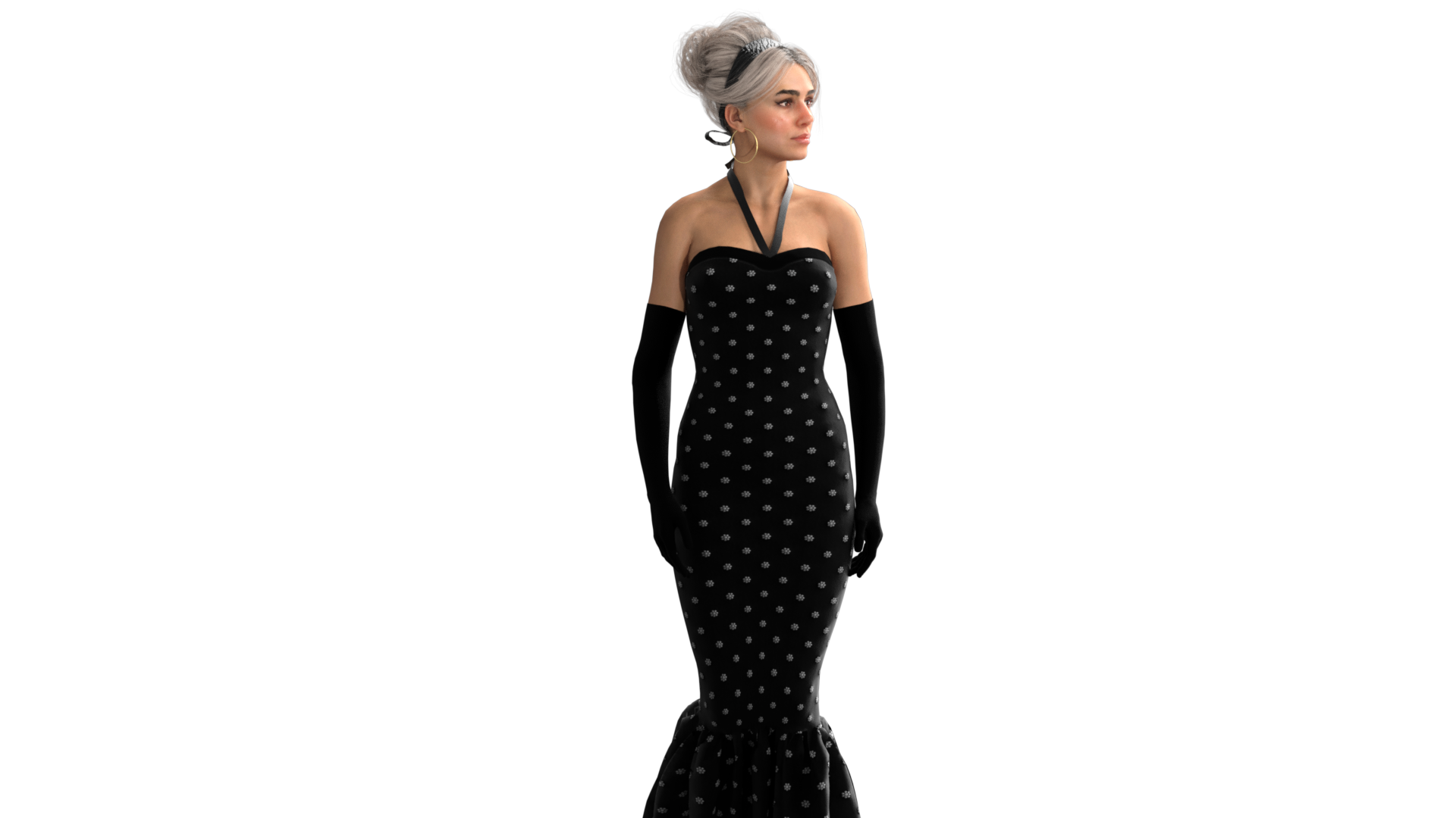 Camila Mermaid Gown - Character Creator/Outfit - Reallusion Content Store