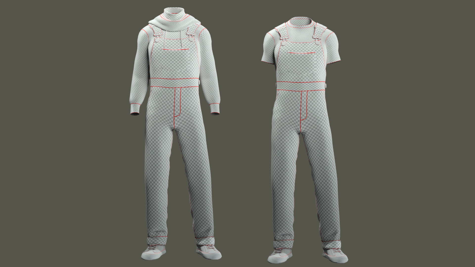 Kevin Working Overalls - Character Creator/Outfit - Reallusion Content ...