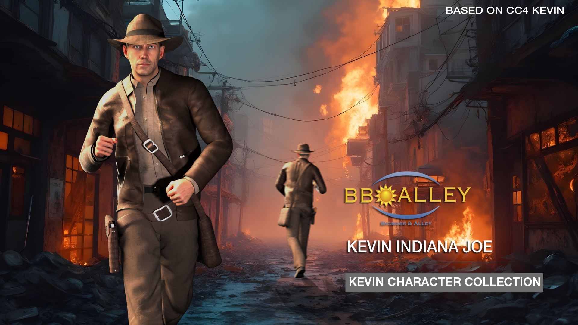 Indiana Joe - Character Creator/Outfit - Reallusion Content Store