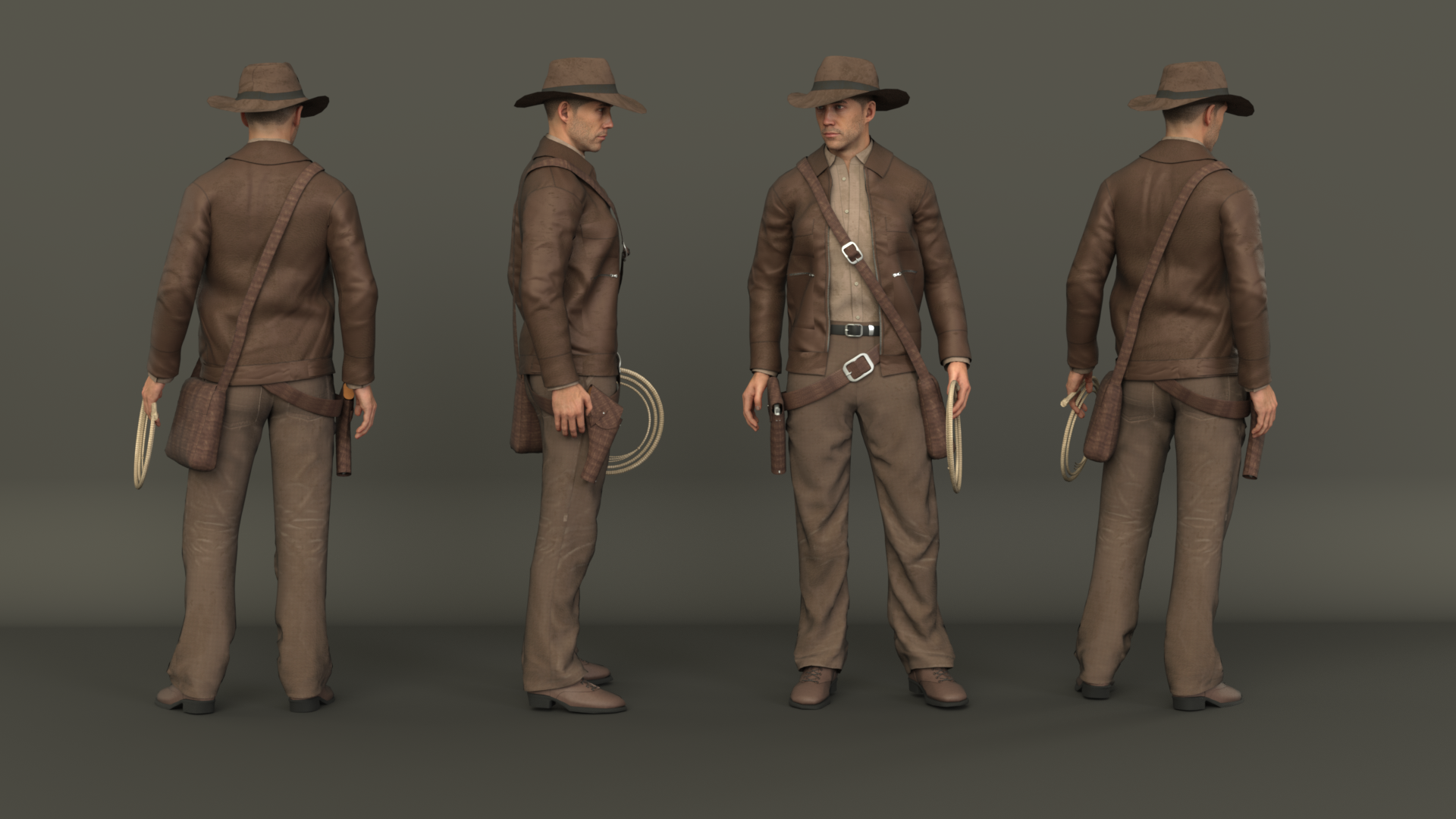 Indiana Joe - Character Creator/Outfit - Reallusion Content Store