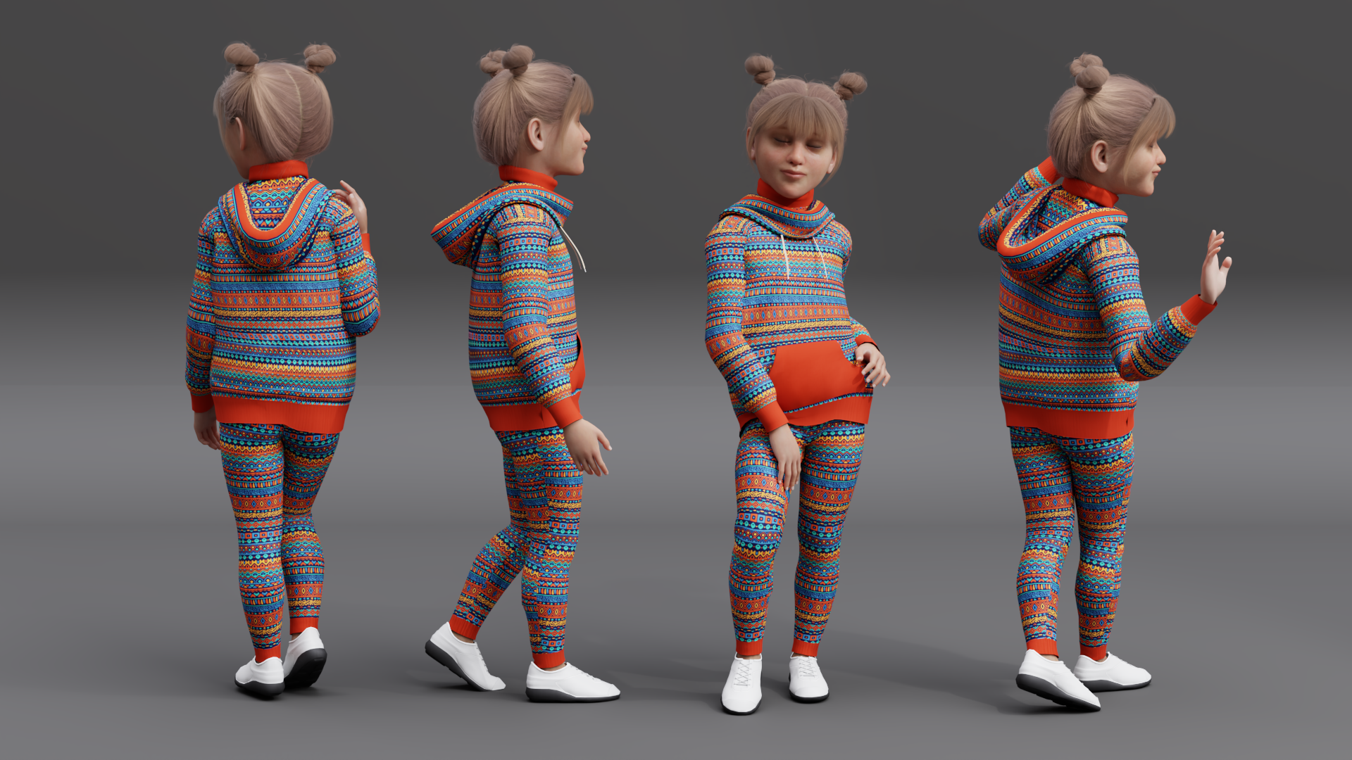 Kids Track Suit Only - Character Creator/Outfit - Reallusion Content Store