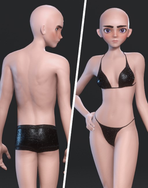 Stylized Base Morph - Character Creator/Combo (Multiple-PID) - Reallusion Content Store