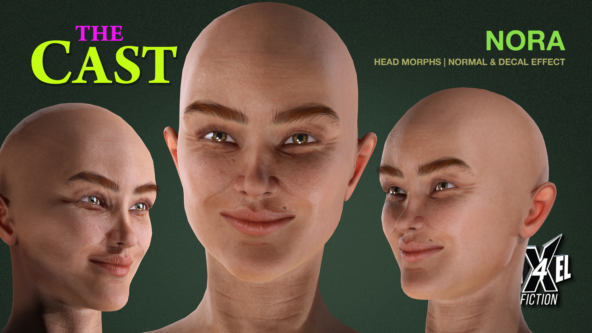 The Cast Bundle Vol.1 - Character Creator/Morph - Reallusion Content Store