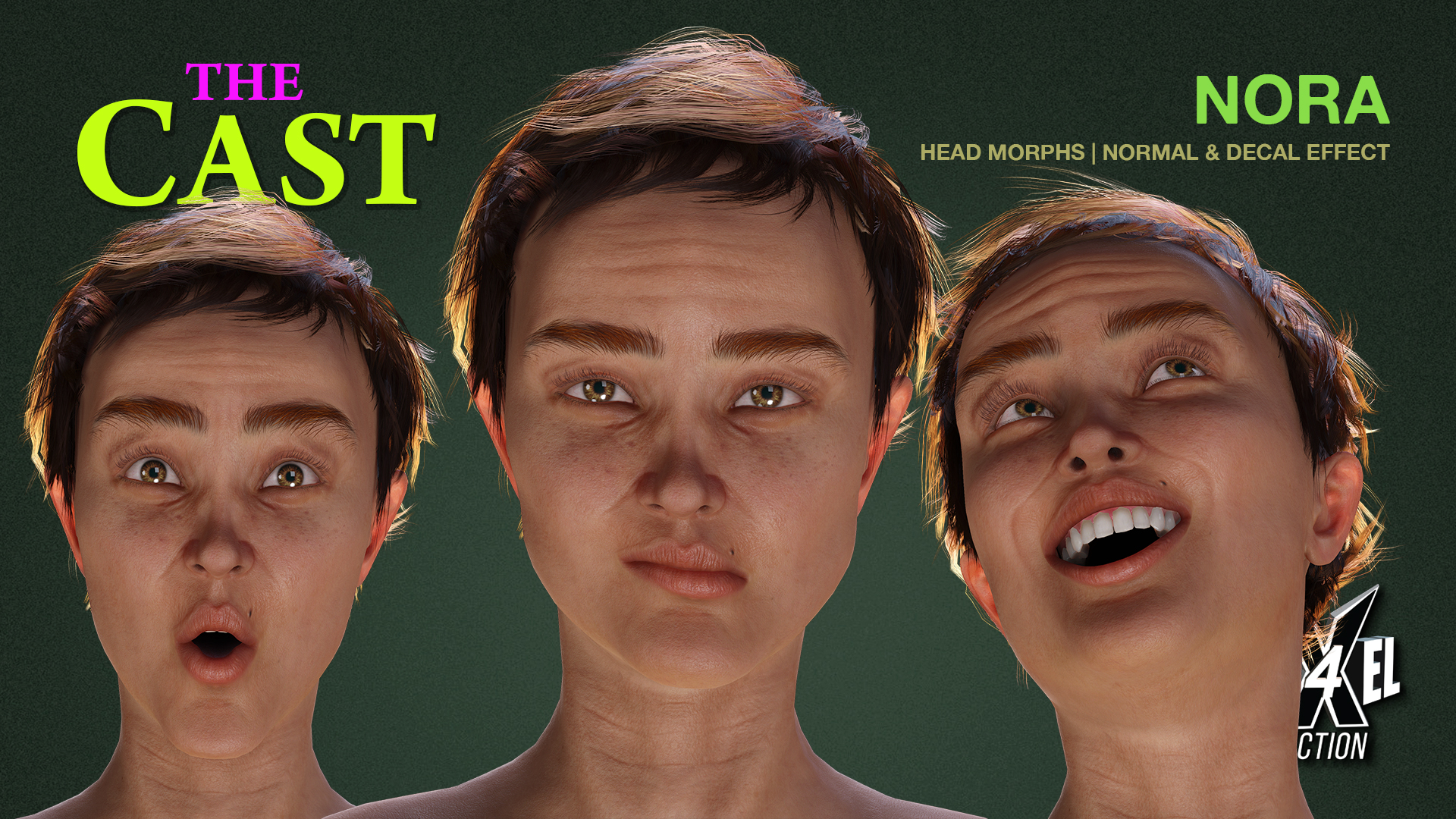 The Cast Bundle Vol.1 - Character Creator/Morph - Reallusion Content Store