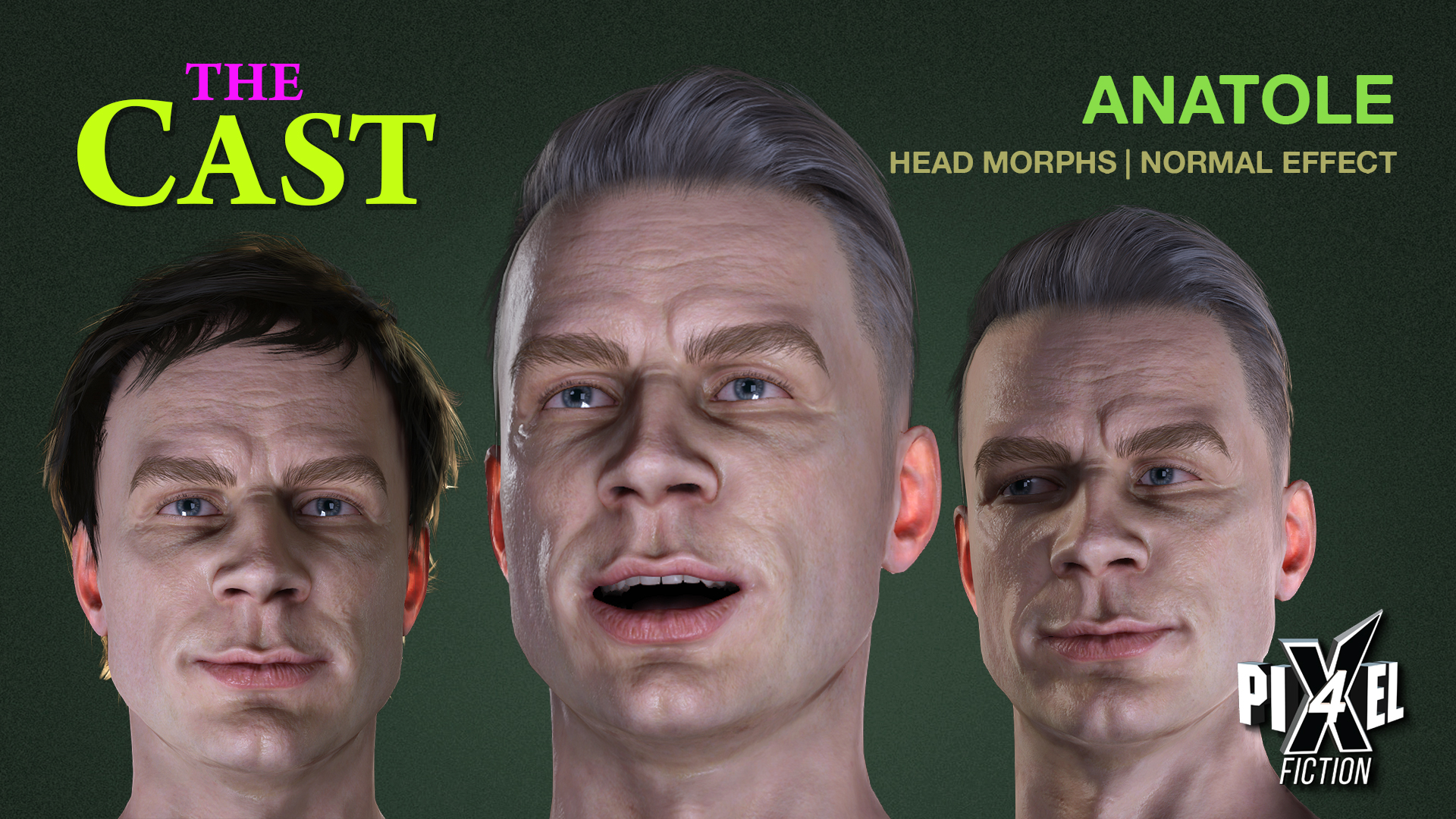 The Cast Bundle Vol.1 - Character Creator/Morph - Reallusion Content Store