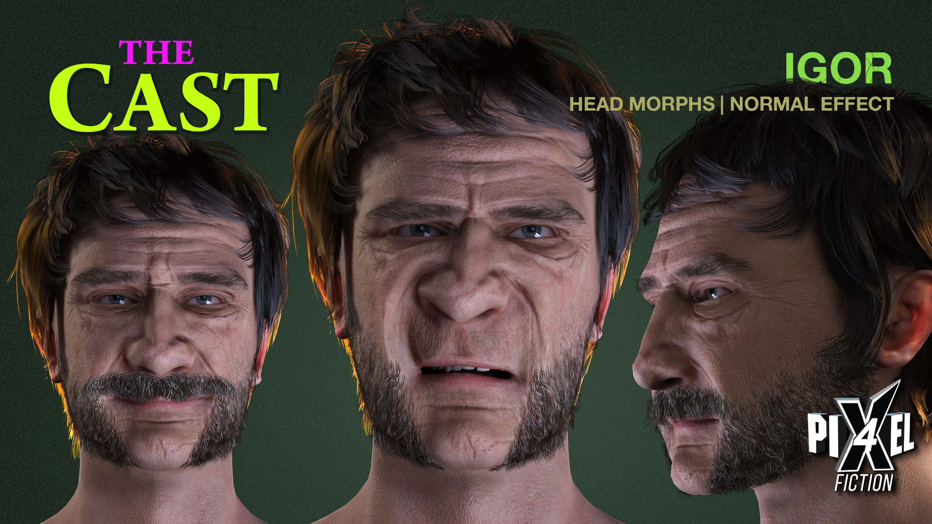 The Cast Bundle Vol.1 - Character Creator/Morph - Reallusion Content Store