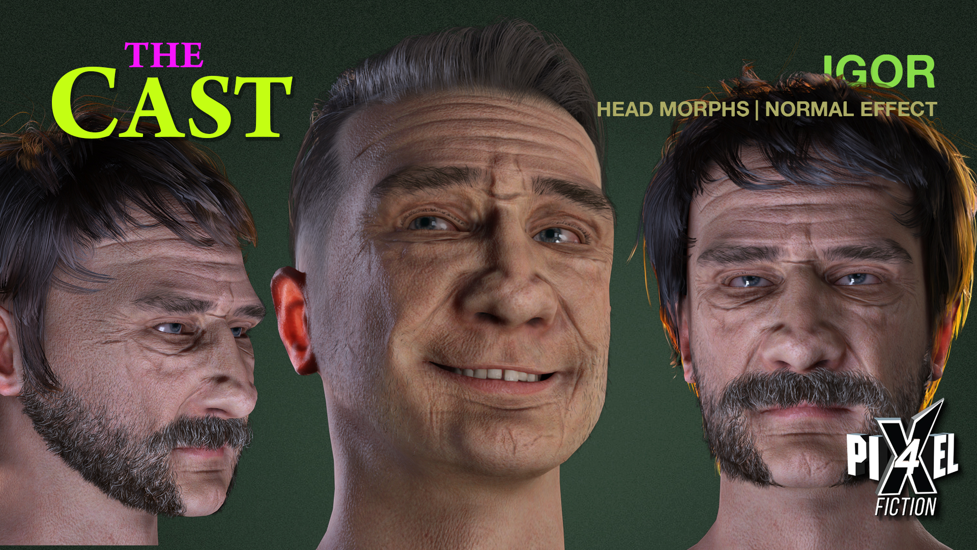 The Cast Bundle Vol.1 - Character Creator/Morph - Reallusion Content Store