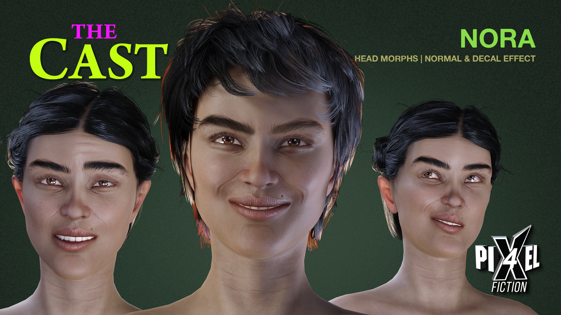 The Cast Bundle Vol.1 - Character Creator/Morph - Reallusion Content Store
