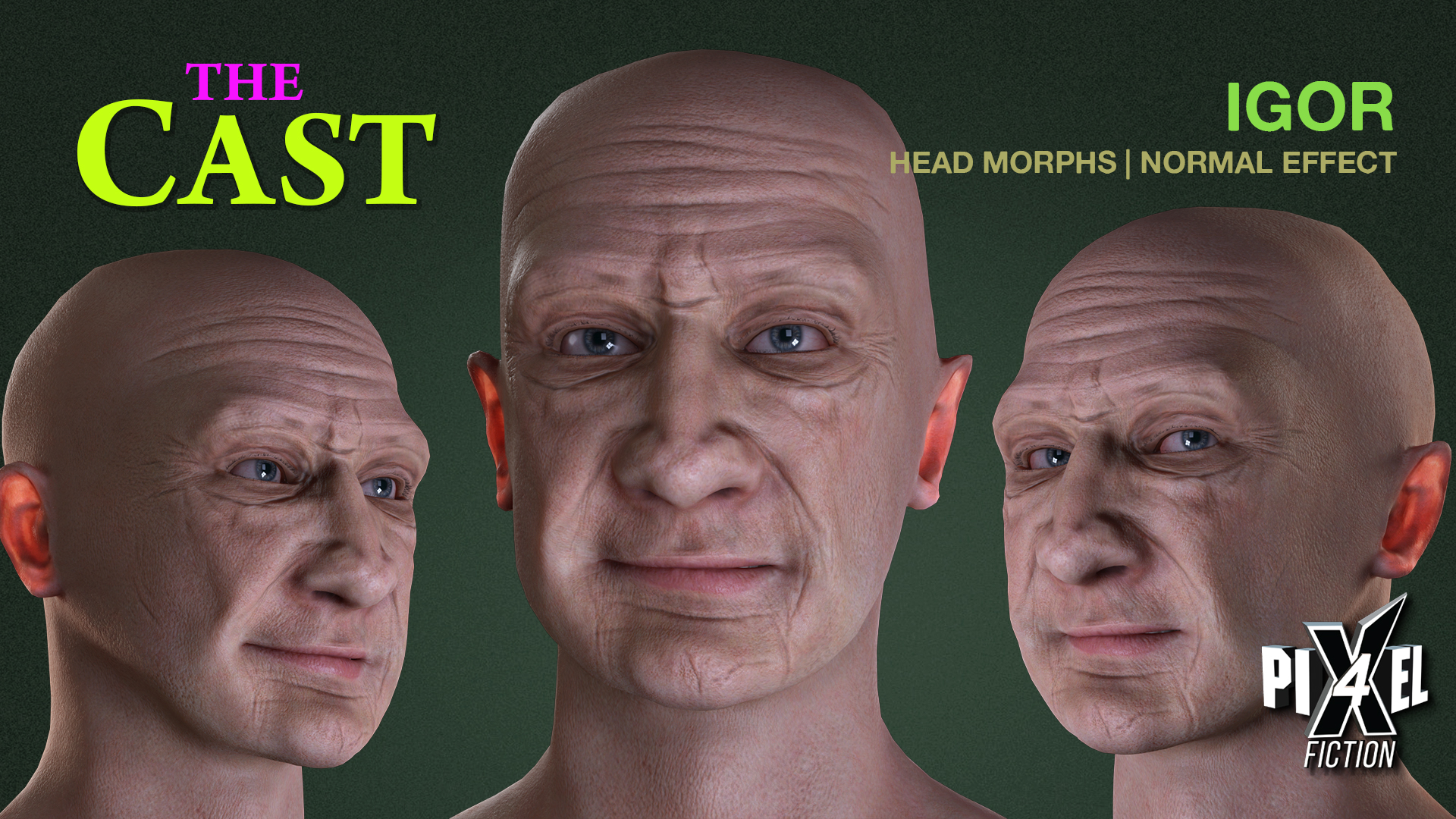 The Cast Bundle Vol.1 - Character Creator/Morph - Reallusion Content Store