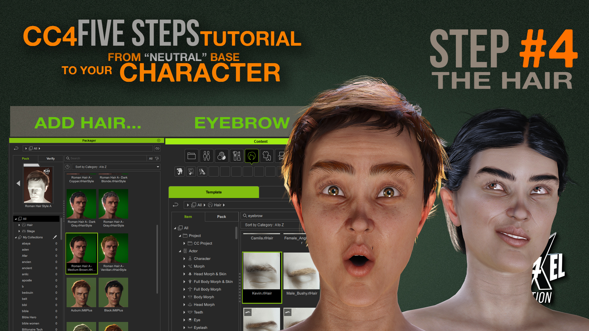 The Cast Bundle Vol.1 - Character Creator/Morph - Reallusion Content Store