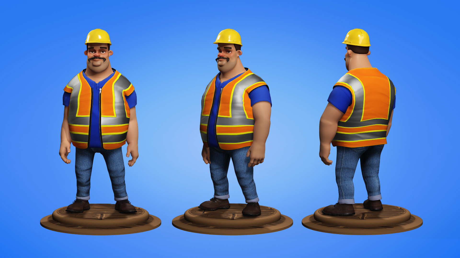 City Workers - Brody - Character Creator/Actor - Reallusion Content Store