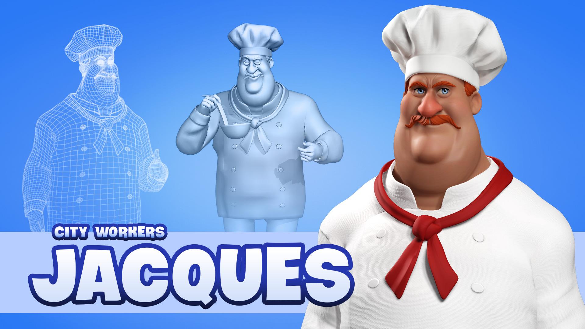 City Workers - Jacques - Character Creator/Actor - Reallusion Content Store