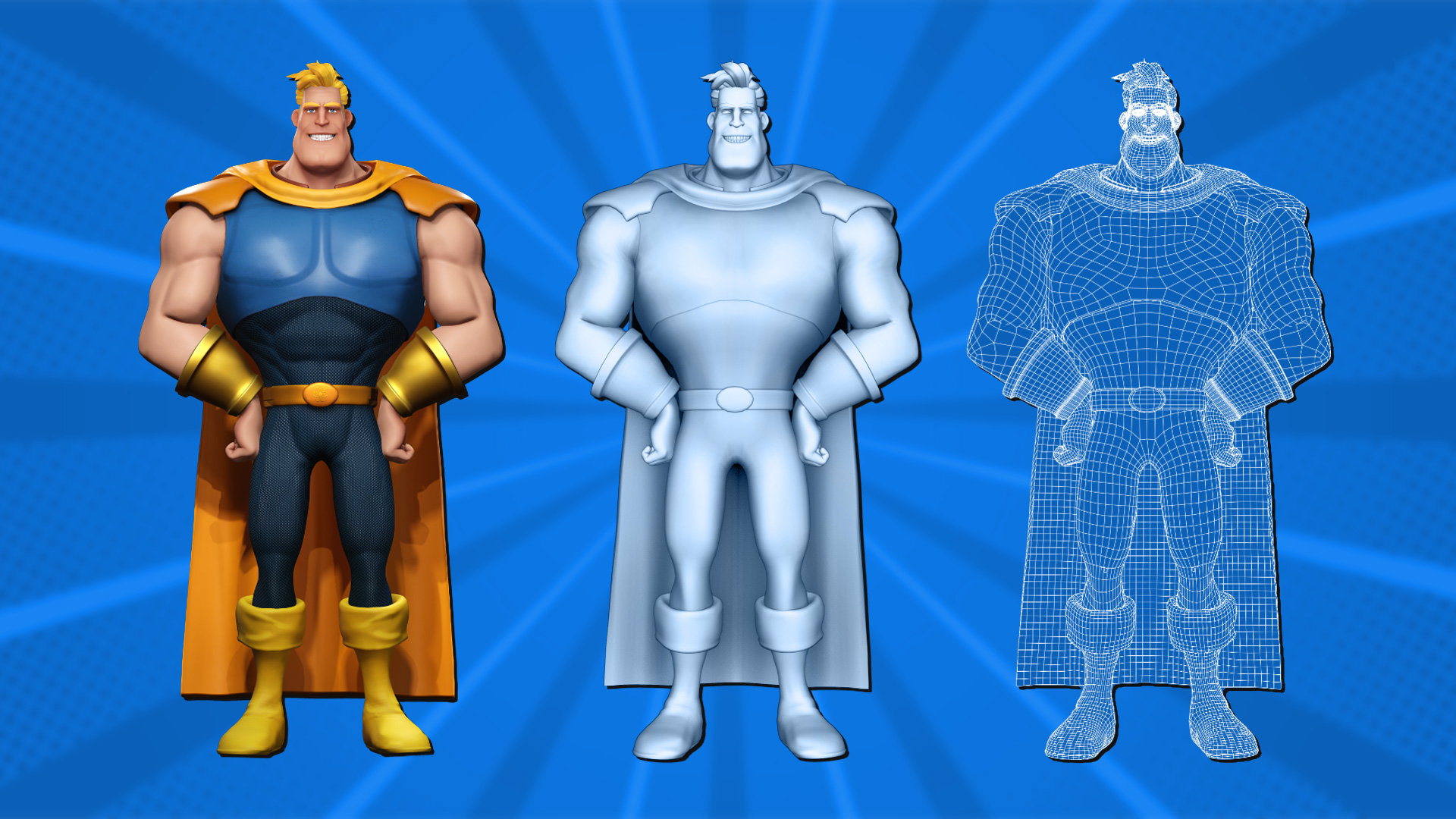 Comic Heroes - Alphaman - Character Creator/Actor - Reallusion Content ...