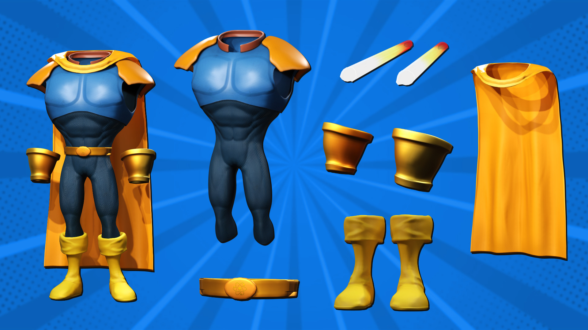 Comic Heroes - Alphaman - Character Creator/Actor - Reallusion Content ...